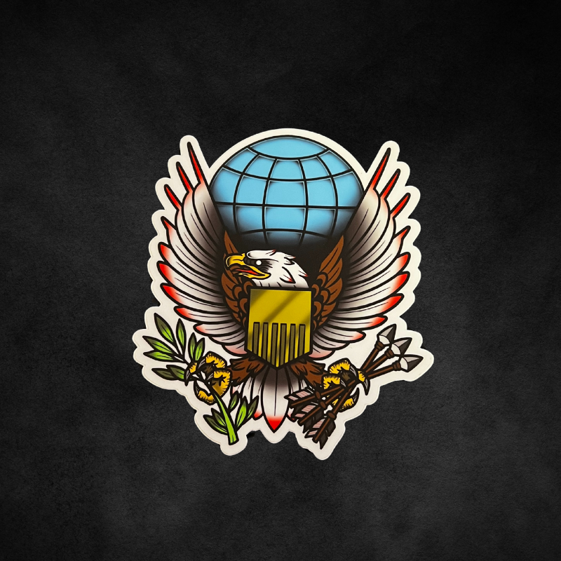 "GWOT Crest" Slap – Wet Bucket Tattoo