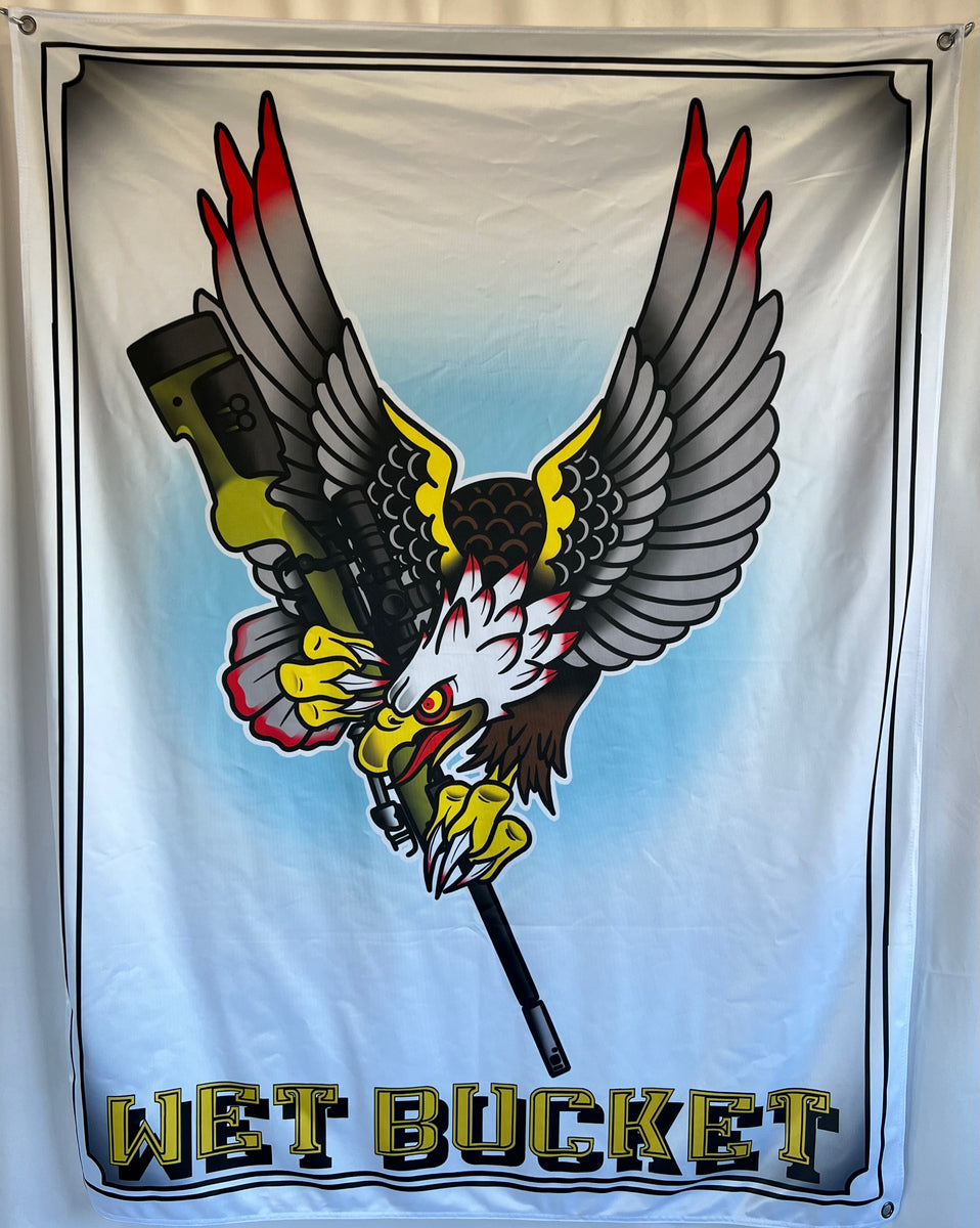 Eagle M40 Flag – Wet Bucket Tattoo